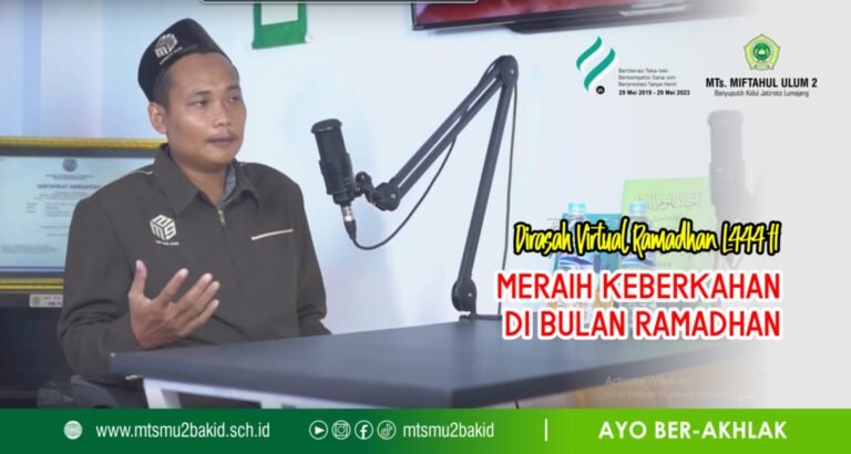 Meraih Keberkahan di Bulan Ramadhan | Dirosah Virtual Ramadhan 1444 H ...
