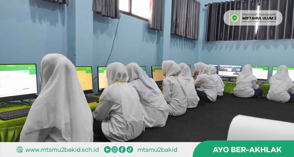 Hari Terakhir UMBK MTs. Miftahul Ulum 2 Berlangsung Khidmat - MTs ...
